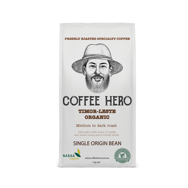 Timor-Leste Single Origin Medium Dark Roast Coffee Beans - Resilient ...